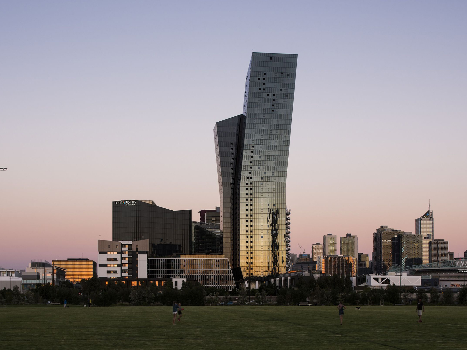 A sumptuous, cantilevered tower in Melbourne’s Docklands | Architecture ...