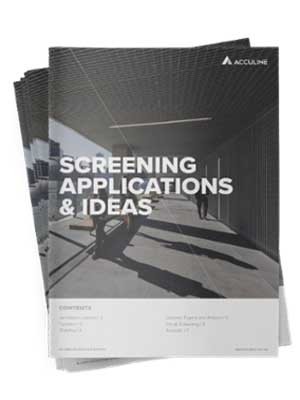 3 important considerations for selecting screening | Architecture & Design