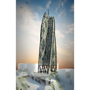 Steel tower design by Australian architects NBRS wins international ...
