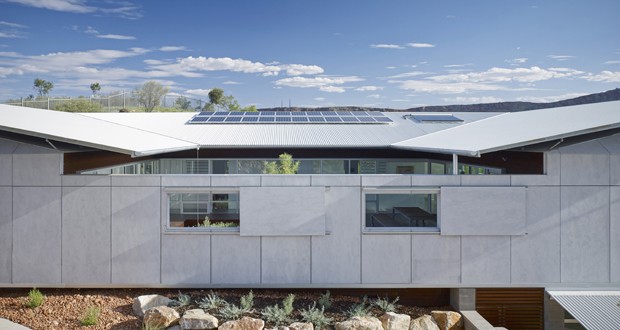 Big hat over an Esky: Desert House by Dunn & Hillam architects a real ...