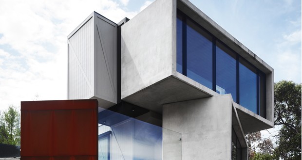 A freight or a house? The Pod in Victoria is made of staggered boxes ...