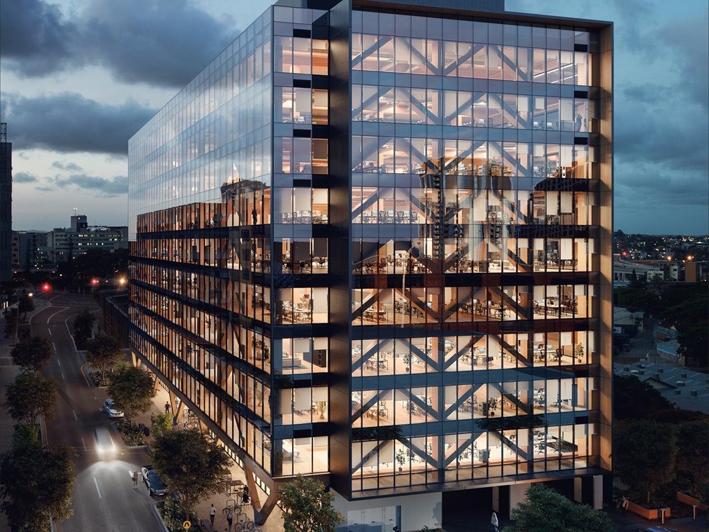 Construction of world’s tallest engineered timber office building ...