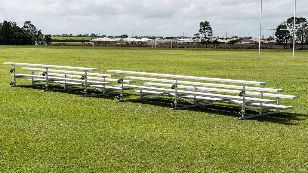 Portable Grandstands Tip n Roll Grandstands offer the perfect seating ...