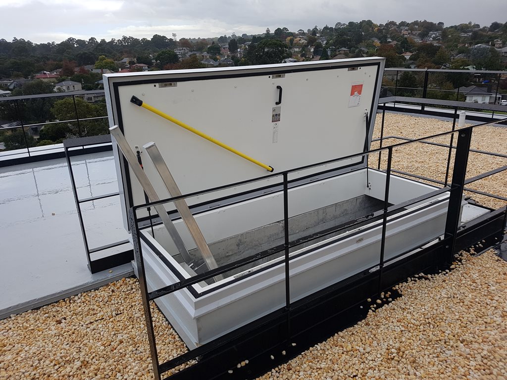 Aluminium Roof Hatch: Simple, practical and cost-effective roof access ...
