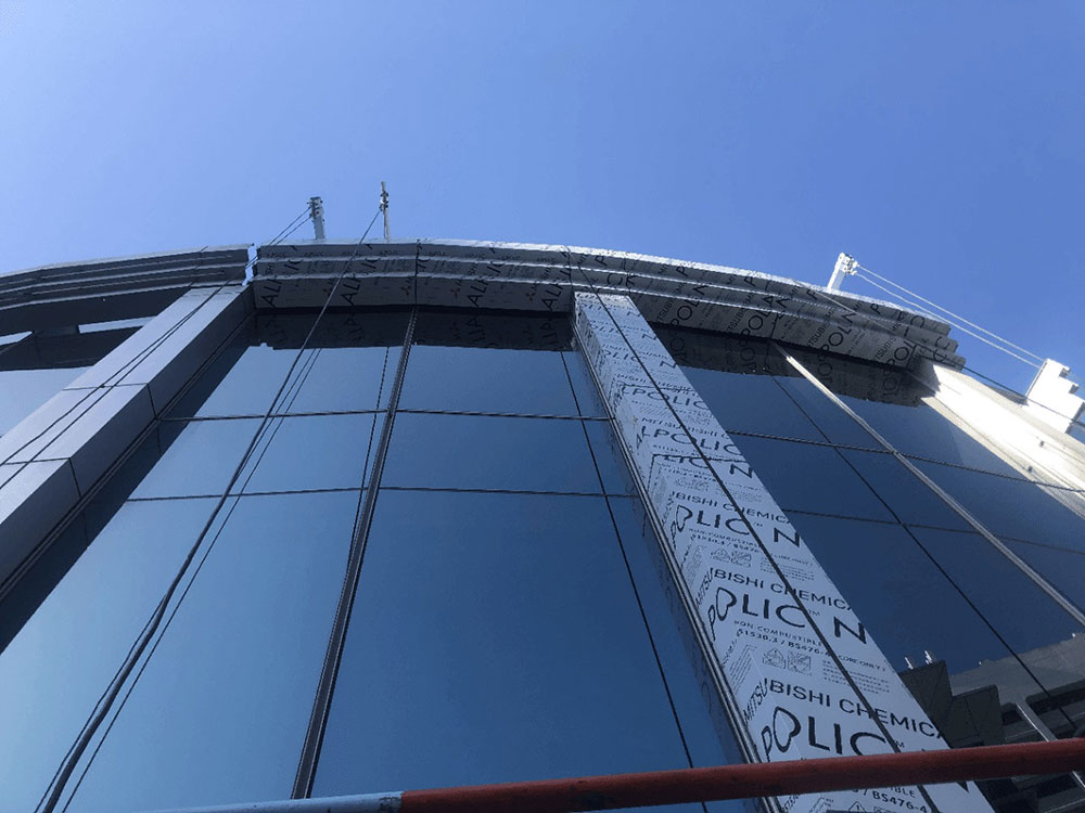 Unsafe cladding replaced with ALPOLIC NC/A1 at Brisbane CBD office ...