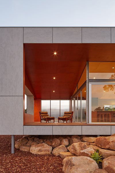 The sustainable rural home designed to frame nature views ...