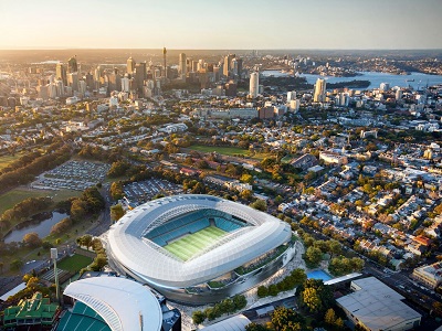 Cox Architecture wins Moore Park stadium design competition ...
