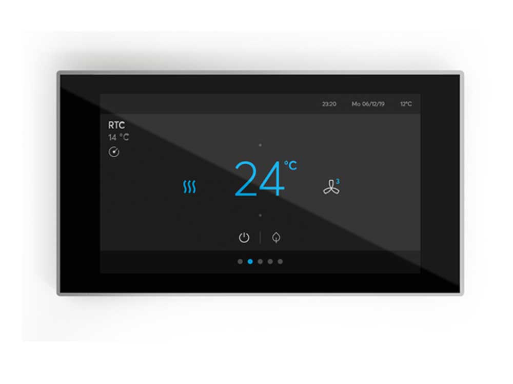 ABB RoomTouch KNX display for intelligent multifunction room control ...