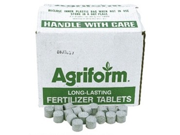 Agriform fertiliser tablets from Arborgreen Landscape Products ...
