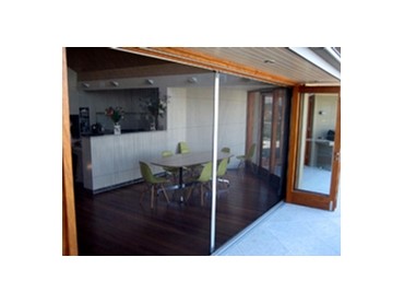 Alfresco pleated fly screens available from Artilux Australia ...