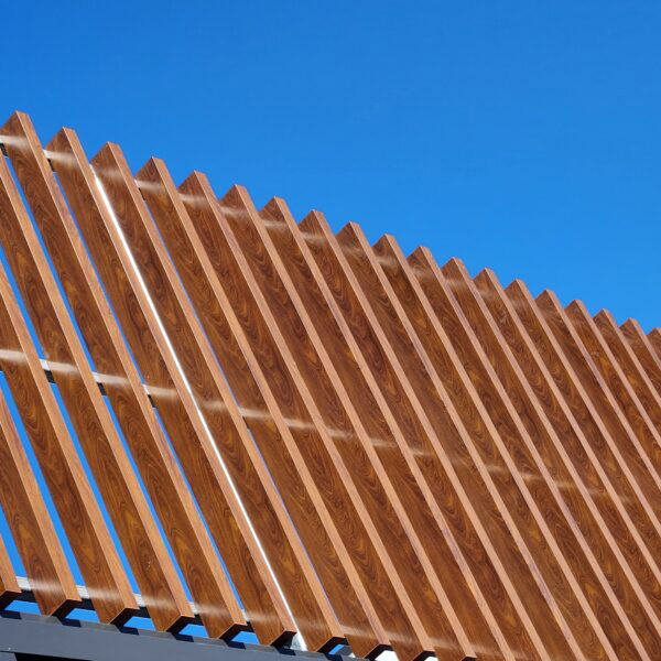 Alteria timber look battens add warmth and elegance to community ...