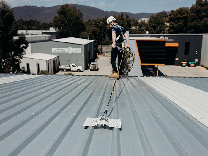 Anchor Points, Static Lines & Harness Gear | Architecture & Design