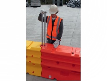 ArmorZone temporary water filled barriers from Coates Hire ...