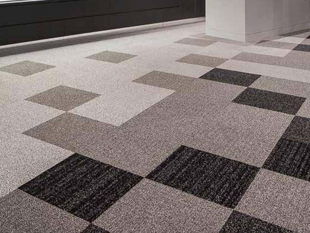 Carpet tiles complement Atwell optometrist’s fashionable collections ...