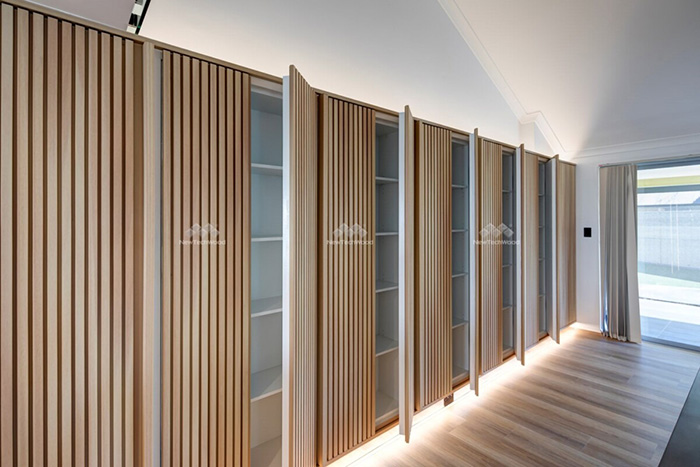 NewTechWood timber look cladding adds warmth and appeal to interiors in ...