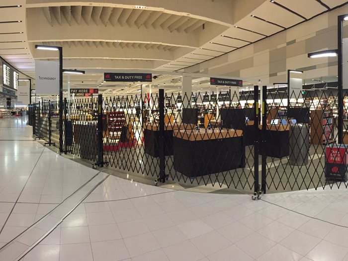 Crowd Control Trackless Trellis and Security Barriers from The ...