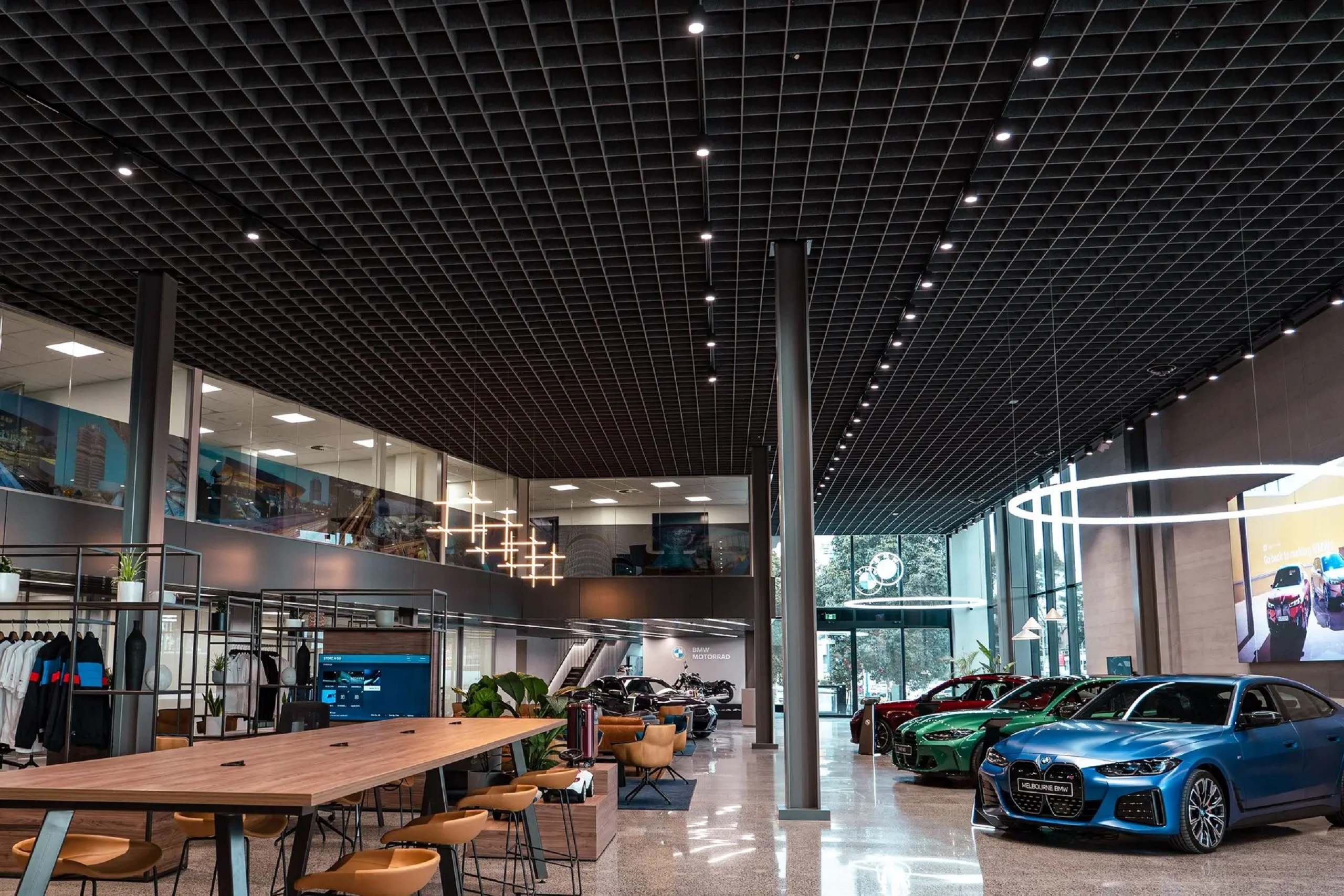 Bespoke acoustic solution created with Frontier™ ceiling systems for ...