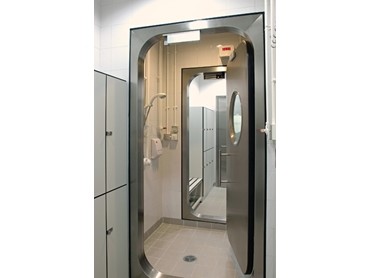 BSL4 bio containment doors from The Sealeck group for stringent ...