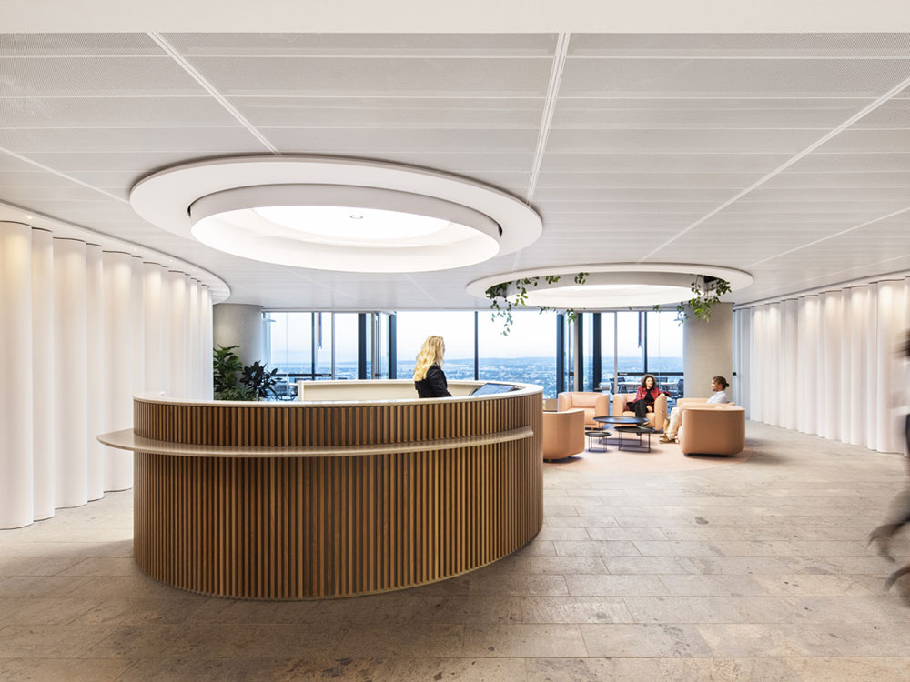 SAS ceilings exceed aesthetic and function goals at Barangaroo Tower ...