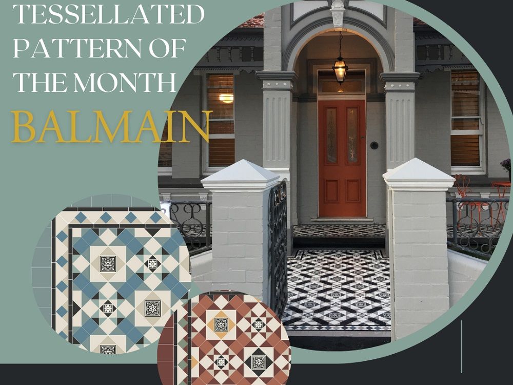 Balmain tessellated pattern – Victorian floor design reimagined for a ...