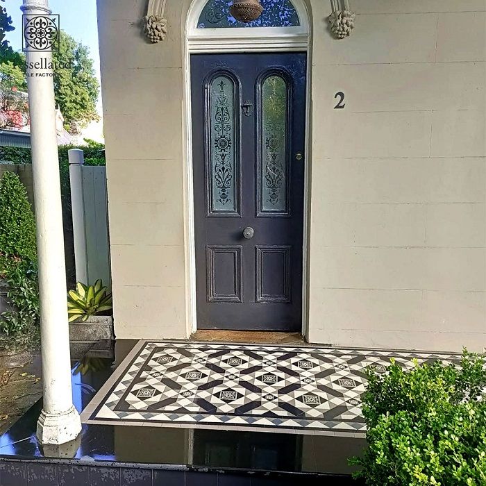 Balmain tessellated pattern – Victorian floor design reimagined for a ...