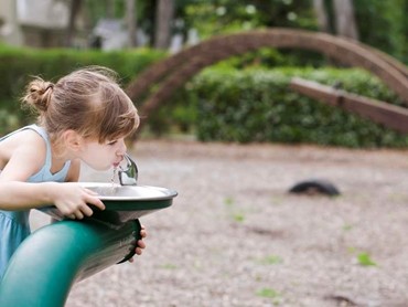 Barrier-free drinking fountains from Enware designed for greater ...