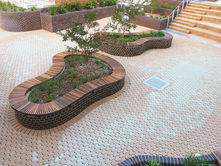 Environmental permeable paving with Ecopave and Ecotrihex ...