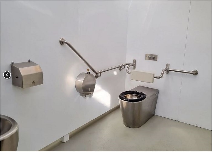 Britex sanitary fixtures ensure vandal resistance and low maintenance ...