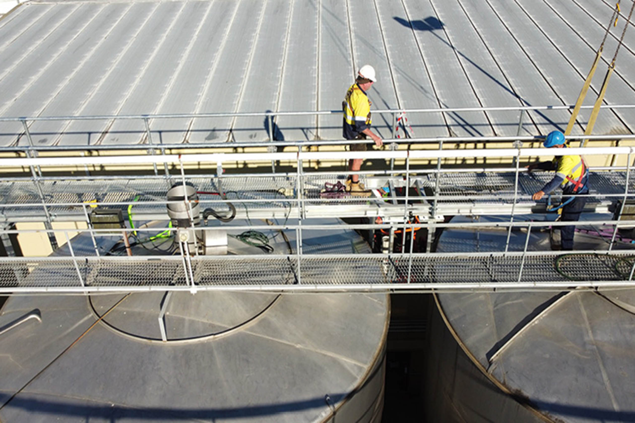 Winery improves safety and accessibility with Tuffrail® industrial ...