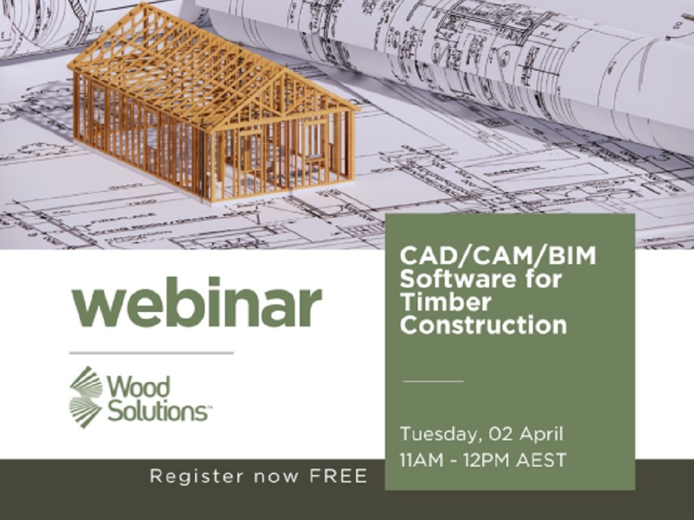 WoodSolutions Webinar | CAD/CAM/BIM Software for Timber Construction ...