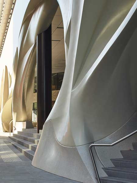 ShapeShell single skin achieves seamless monolithic look on VCCC colonnade | Architecture & Design