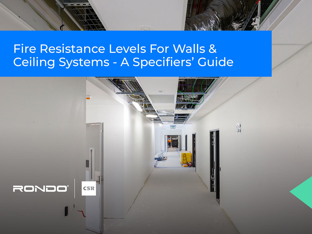 CPD Online - Fire Resistance Levels For Walls & Ceiling Systems – A ...