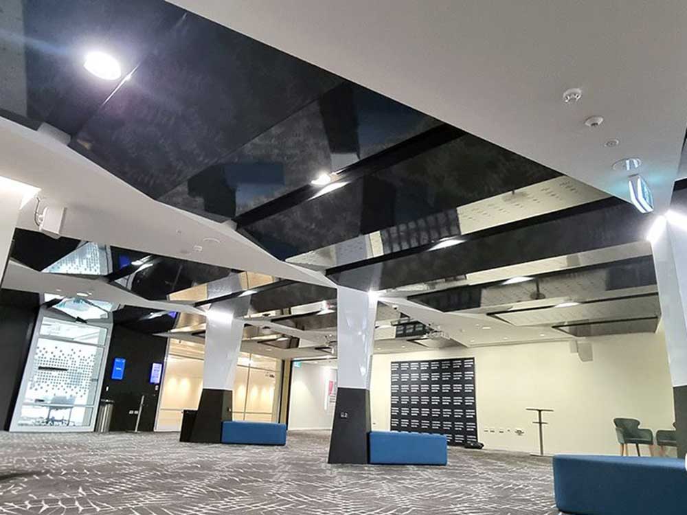 Atkar panels help deliver complex ceiling design at Cardinia Cultural ...