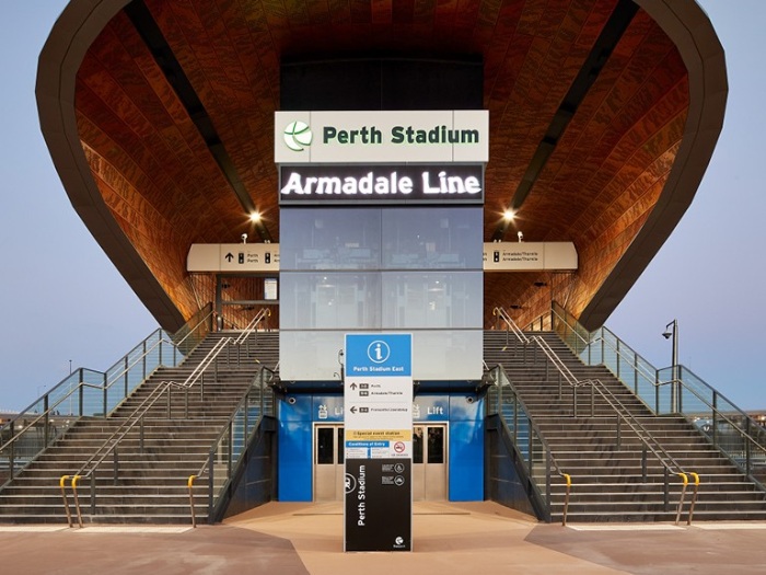 Case Study: Perth Stadium Train Station | Architecture & Design