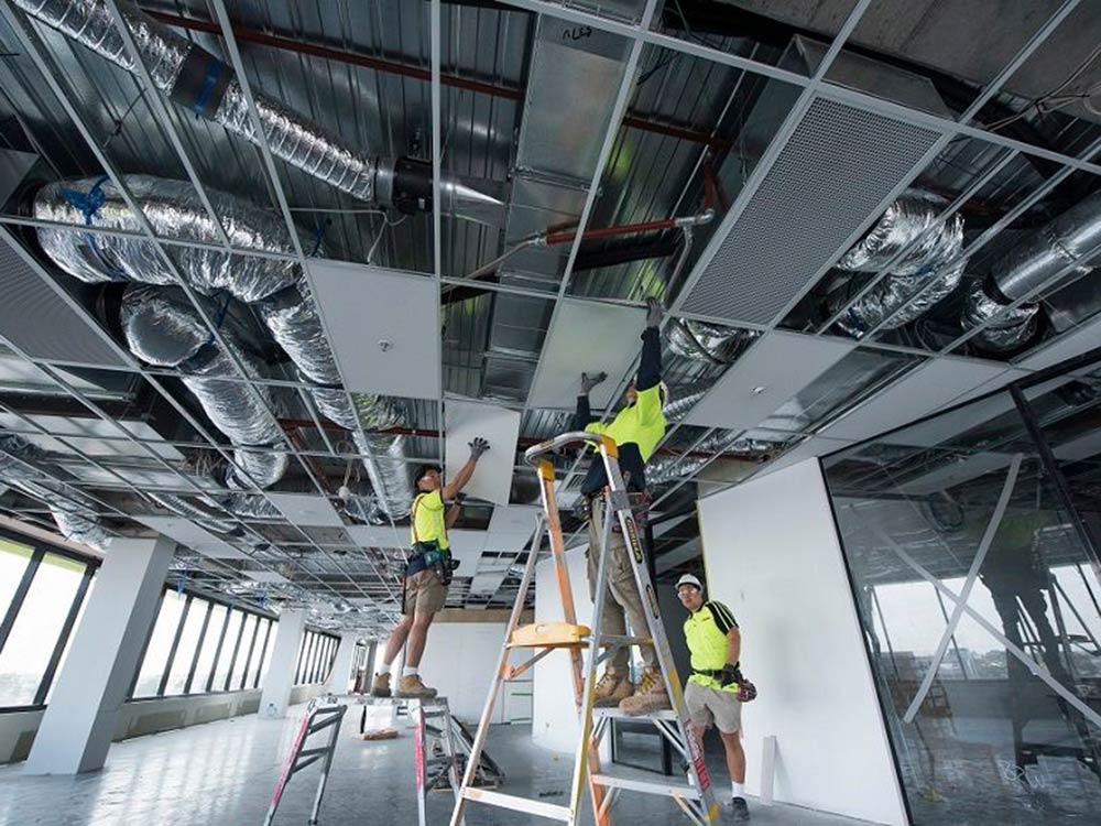 Knauf systems help deliver architect’s vision for Melbourne commercial ...