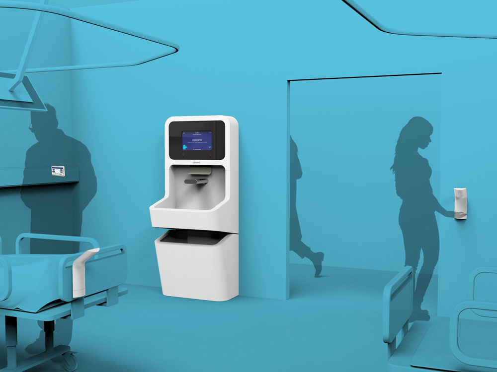 Hand hygiene management system wins gold at Good Design Awards ...