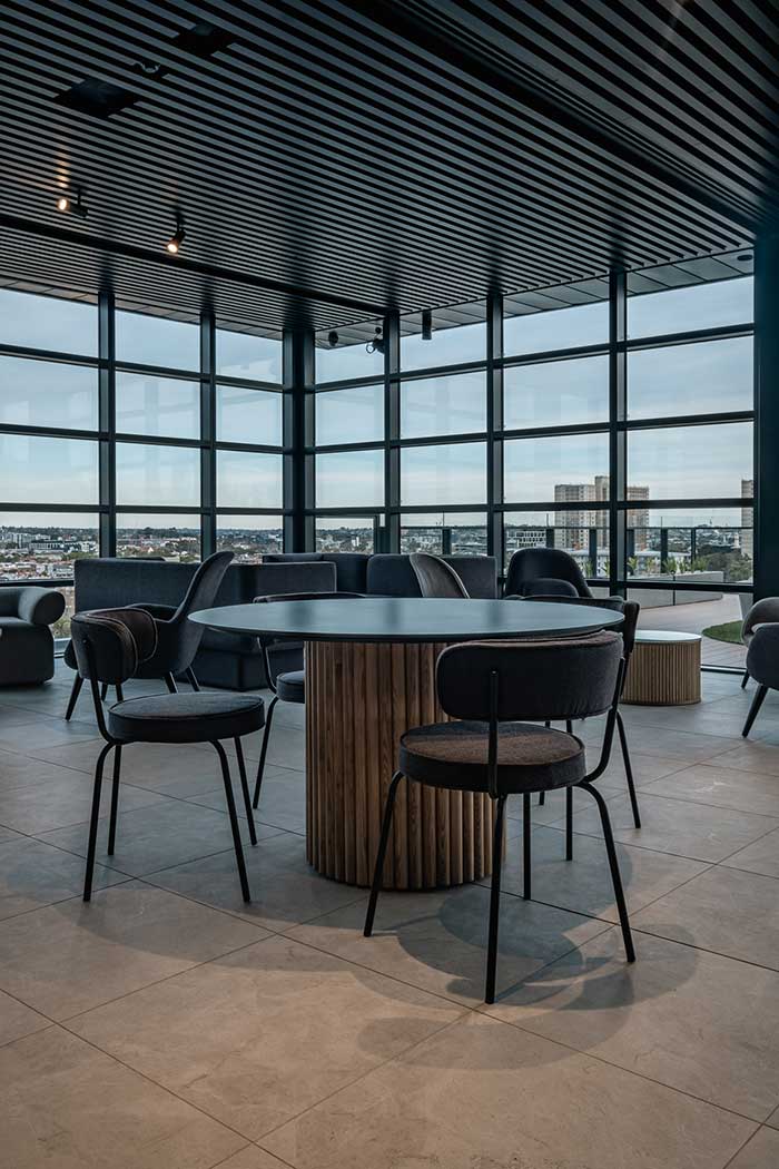 Alteria battens complement timber and concrete at Abbottsford community ...