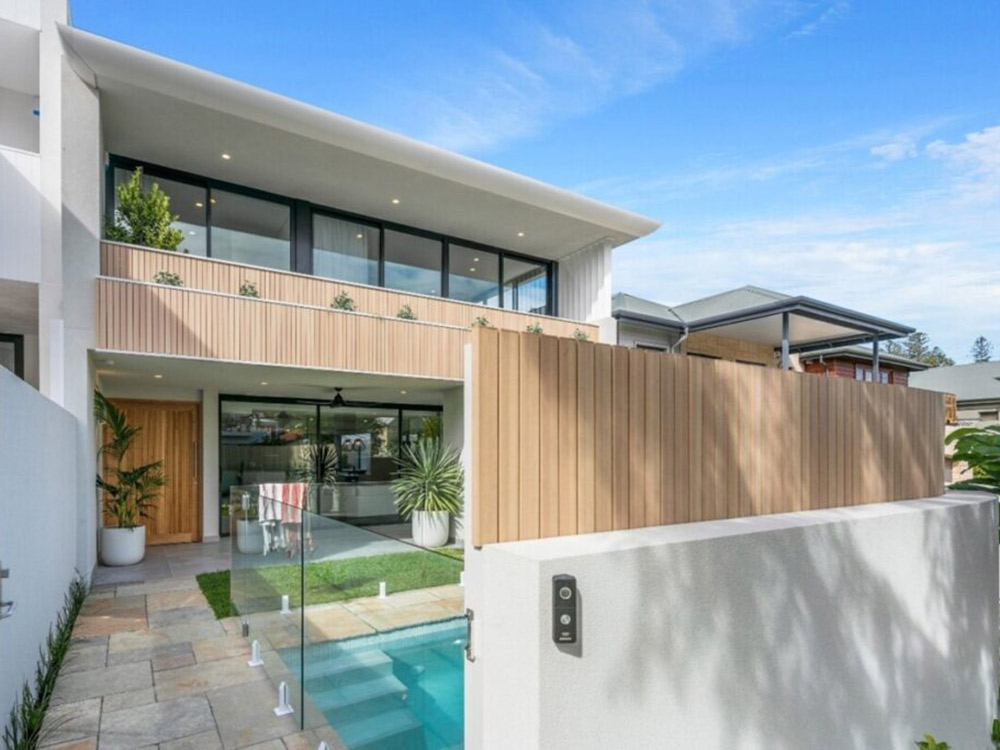 Enjoy privacy on your patio in style with composite screening ...