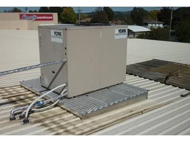 Con-form platforms replace unsafe timber platforms for air con units ...