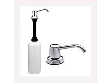 Contura series of basin bench mounted liquid soap dispensers from Rynat ...