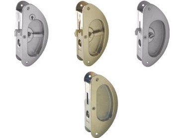 Crescent Sliding Door Lock from Cowdroy | Architecture & Design
