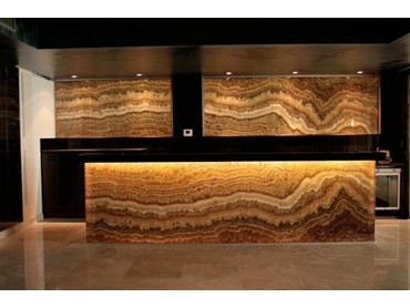 Digiglass decorative laminated safety glass at Rose Bay Private ...