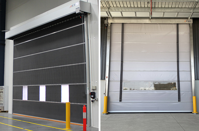 How EBS insulated rapid roller doors are protecting leather goods ...