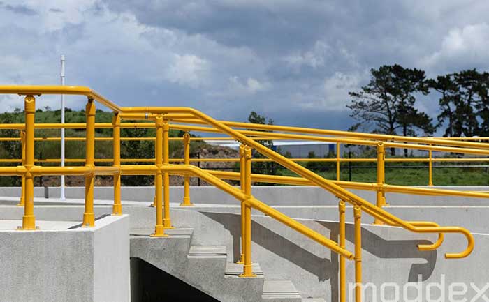 Moddex pre-engineered stainless steel handrails – guaranteed to last ...