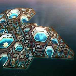 Floating ocean metropolis proposed by AT Design Office to deal with ...