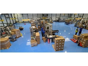 Flowcrete epoxy resin flooring installed in Glasgow manufacturing plant ...