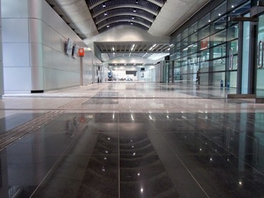 Flowcrete subfloor screed system at Hong Kong’s new cruise terminal ...