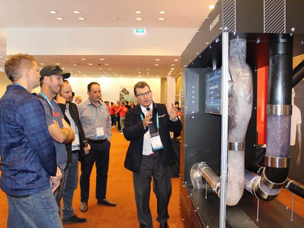 New Geberit drainage innovation maximising usable space in high rise ...