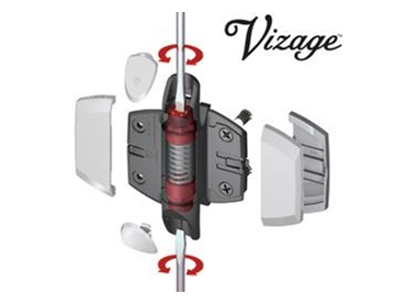 Glass Gate Hinges by Vizage | Architecture & Design