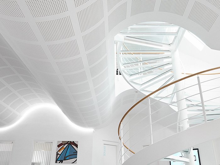 Gyptone™ and Rondo: Perforated plasterboard and ceiling grid systems ...